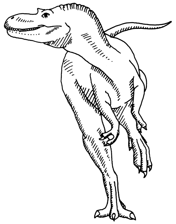 Gorgosaurus Coloring Page Coloring Pages